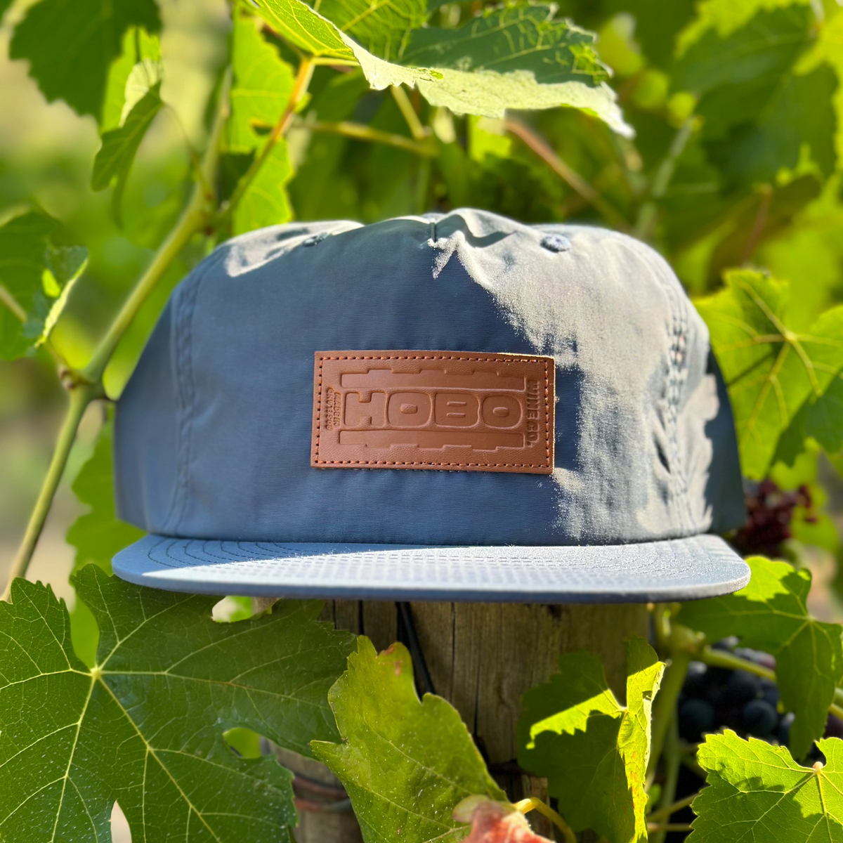 Hobo Hat - Faux Leather Patch – Hobo Wine Company